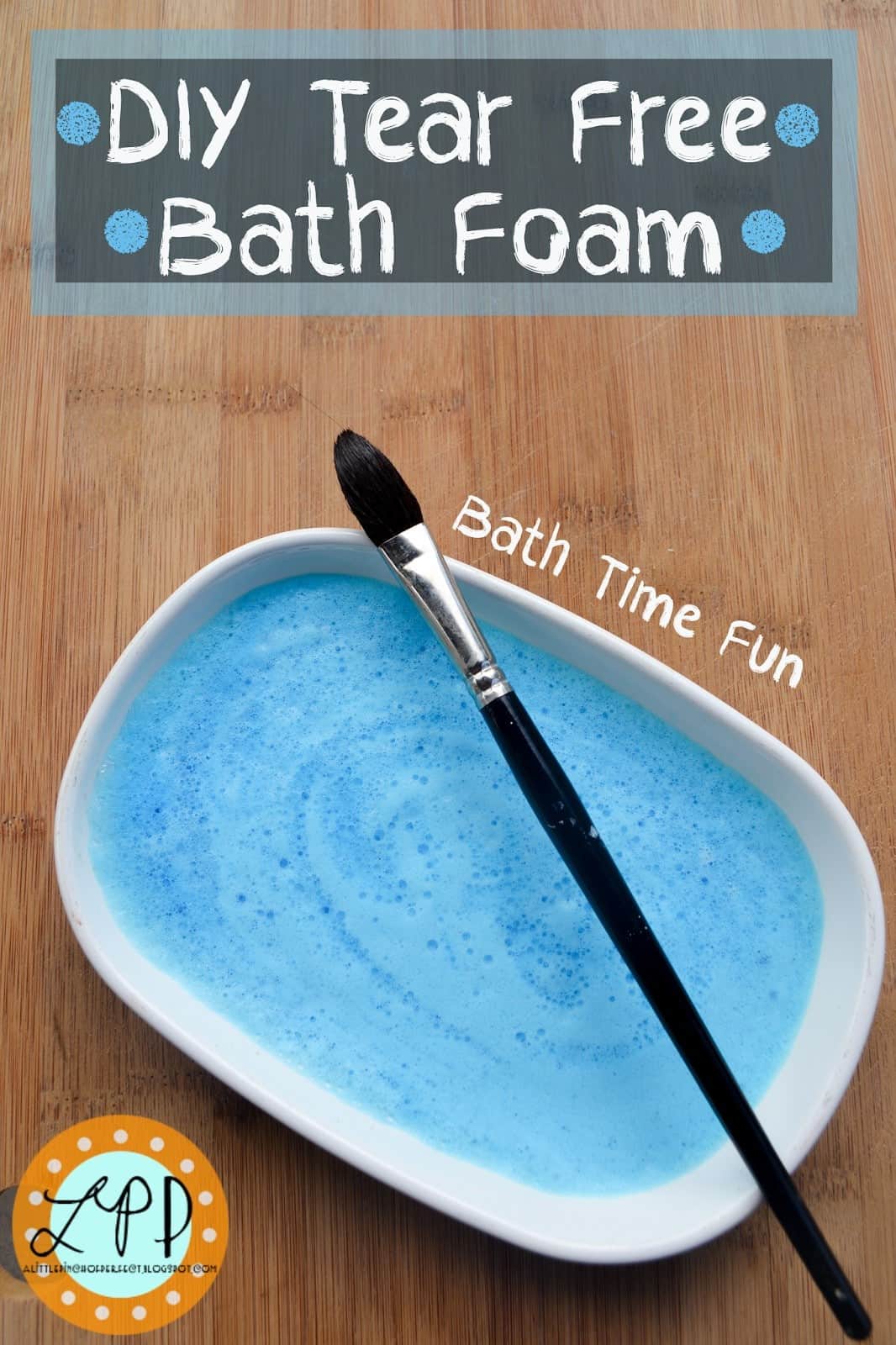 DIY Tear Free Bath Foam - A Little Pinch of Perfect
