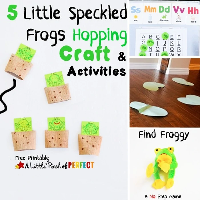 Frog Activities for Preschool - A Little Pinch of Perfect