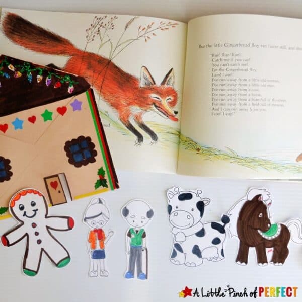 The Gingerbread Man Storytelling Craft and Free Printable - A Little ...