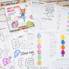 Free Printable Easter Mouse Pack Inspired by Laura Numeroff - A Little ...