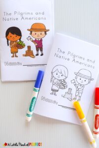 Thanksgiving Color and Read Book: Free Printable Kids Activity - A ...