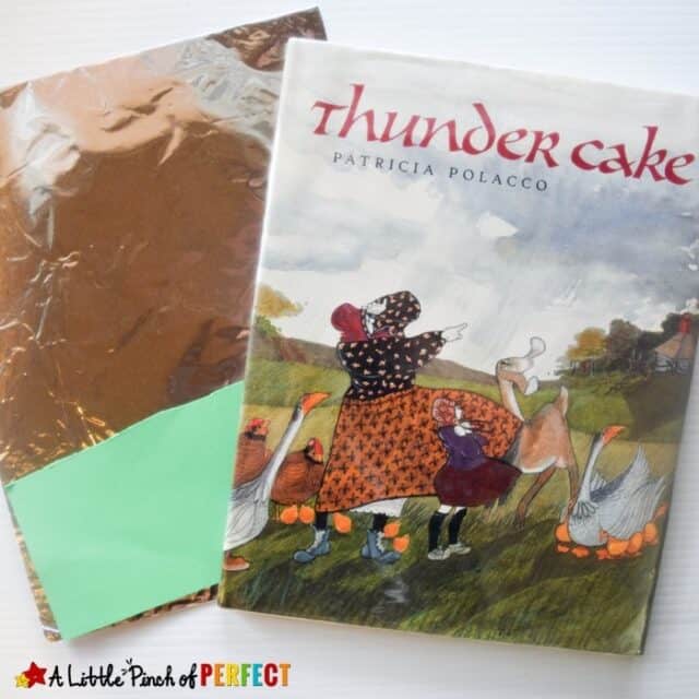 Stormy Weather Craft for Kids Inspired by Thunder Cake - A Little Pinch ...