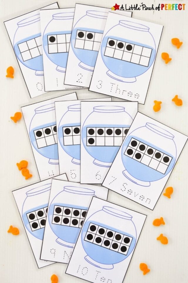 Count the Fish: Free Printable Math Activity for Preschoolers - A ...