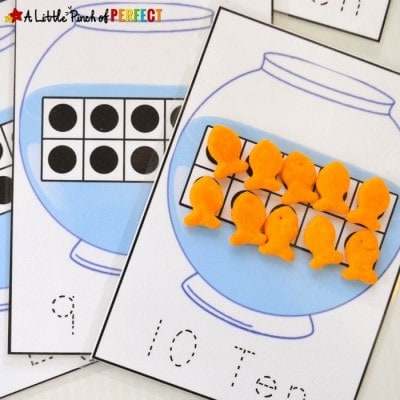 Count the Fish: Free Printable Math Activity for Preschoolers - A ...