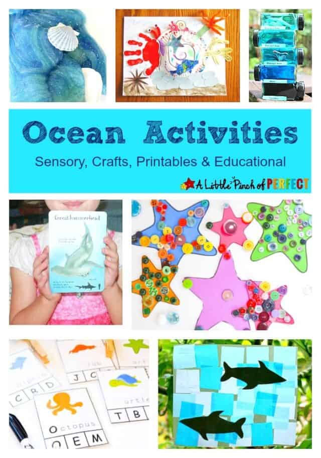 Ocean Activities for Kids - Sensory, Crafts, Printables & Educational ...