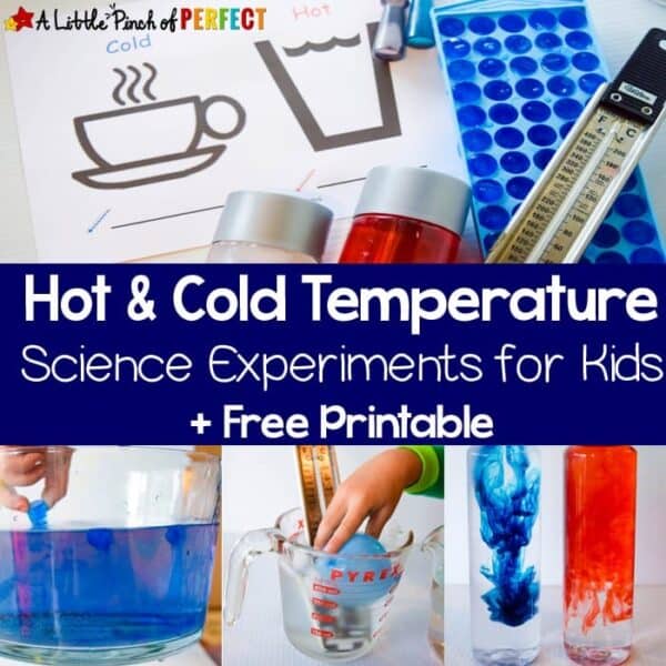 Learn about Hot and Cold Temperature: Easy Science Experiments for Kids ...
