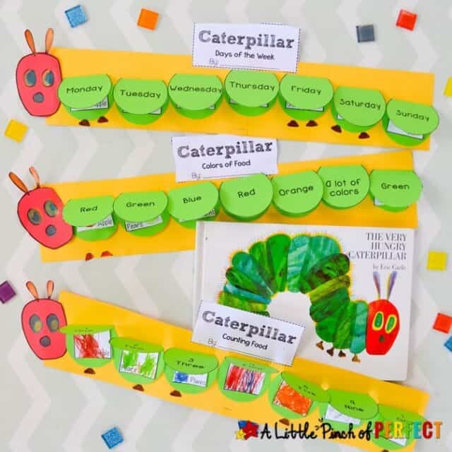 The Very Hungry Caterpillar Printable Activity Pack - A Little Pinch of ...
