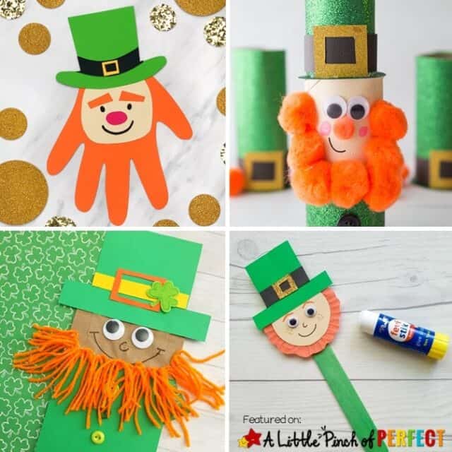 The Best Leprechaun Kids Crafts for St. Patrick's Day - A Little Pinch ...