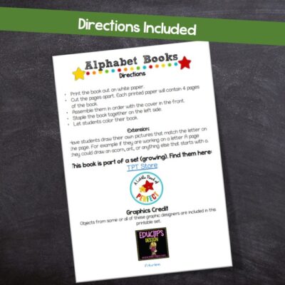 St. Patrick's Day ABC Alphabet Handwriting Book Printable Activity - A ...