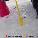 Snow Bubbles a MUST TRY Winter Kids Activity