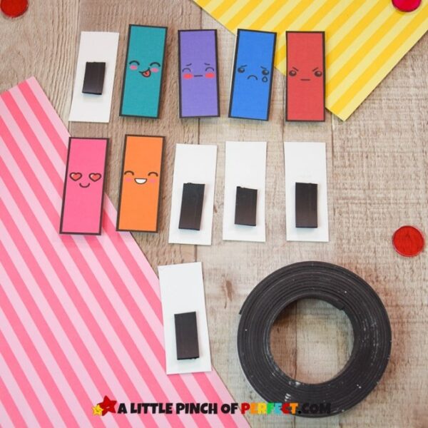 Emotion Faces for Kids: CRAZY Hair Magnet Activity - A Little Pinch of ...