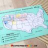 Transcontinental Railroad Map Craft for Kids - A Little Pinch of Perfect