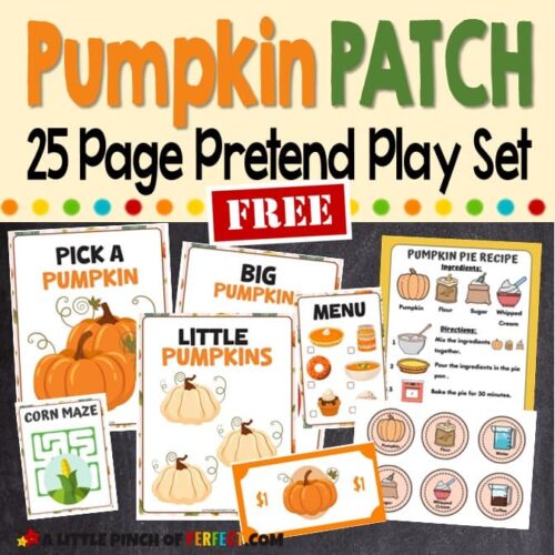 Pumpkin Patch Dramatic Play: FREE Printable FUN for Fall or Halloween ...