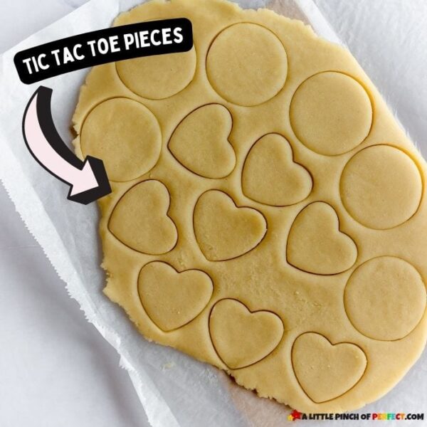 Valentine's Day Cookies Recipe: Tic Tac Toe Board with Hearts and O's ...