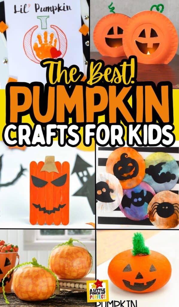 25+ The BEST Pumpkin Crafts for Kids for Fall and Halloween - A Little ...