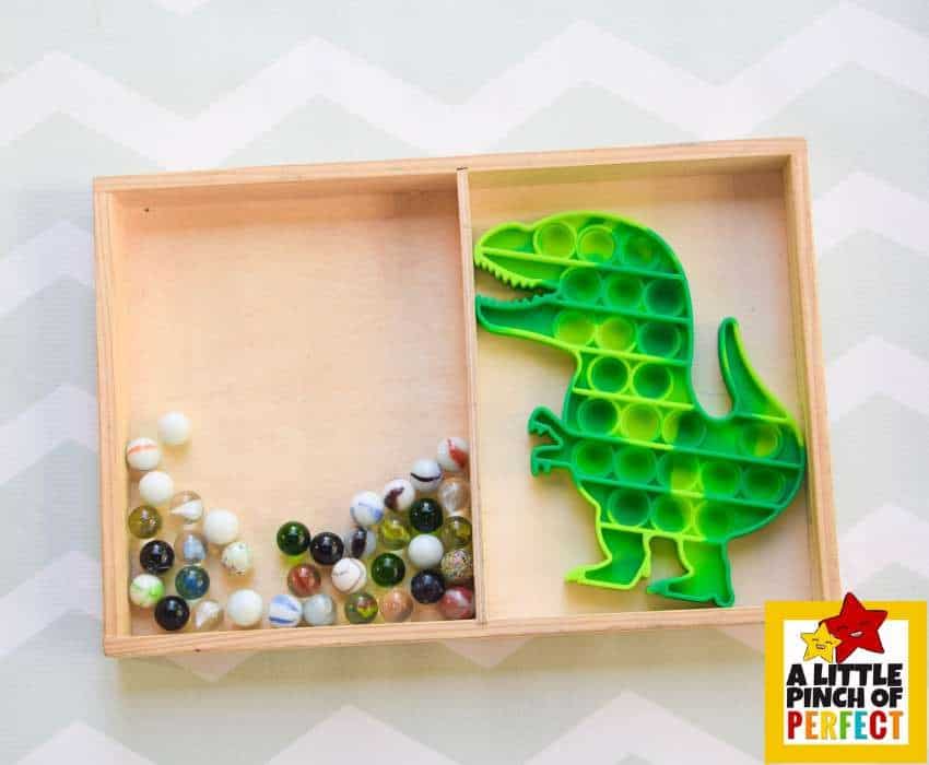 Dinosaur Pop It Fine Motor Activity for Kids - A Little Pinch of Perfect