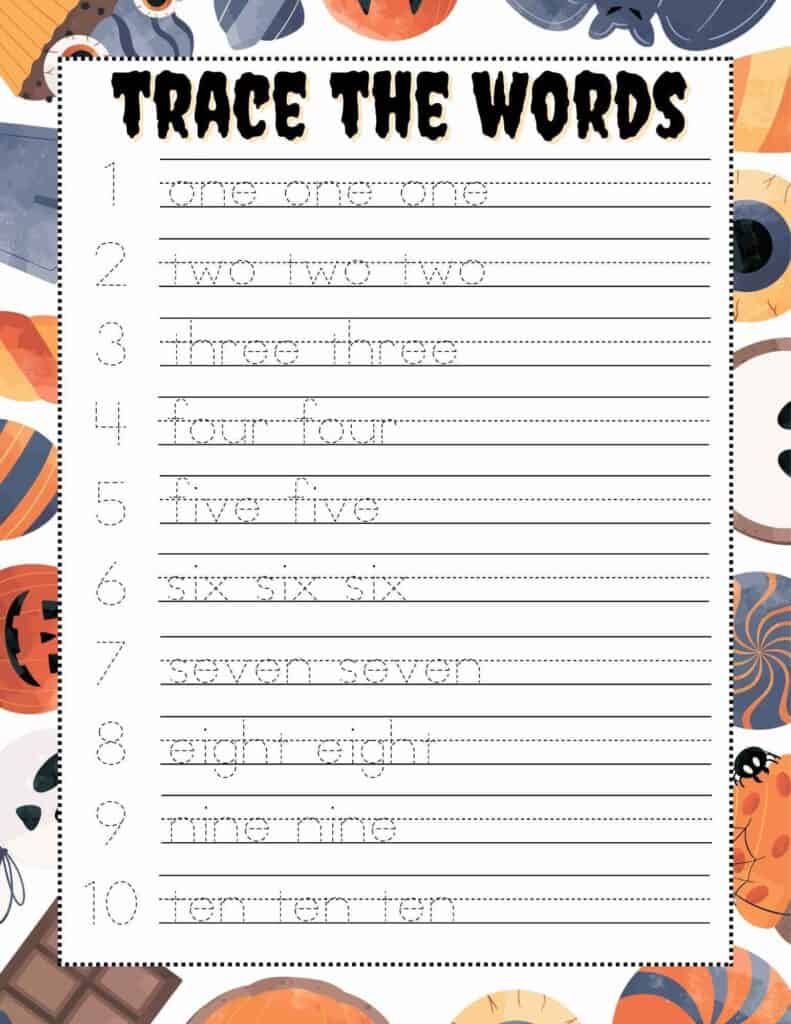 Fun and Free Printable Halloween Activity Pack - A Little Pinch of Perfect