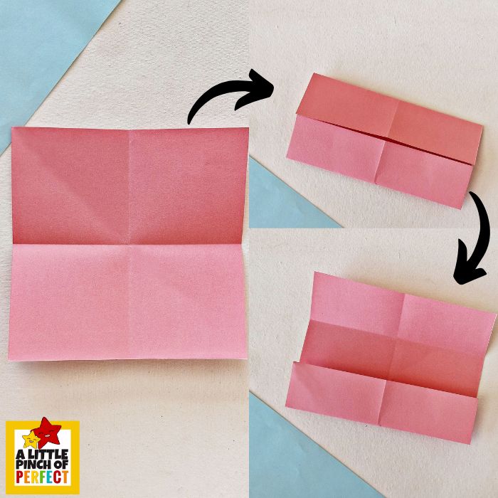 Origami Heart Craft with Printable Directions - A Little Pinch of Perfect