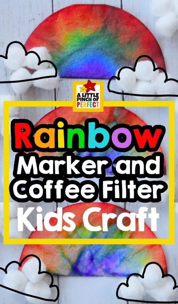 Magical Rainbow Coffee Filter Craft for Kids – Easy & Fun! - A Little ...