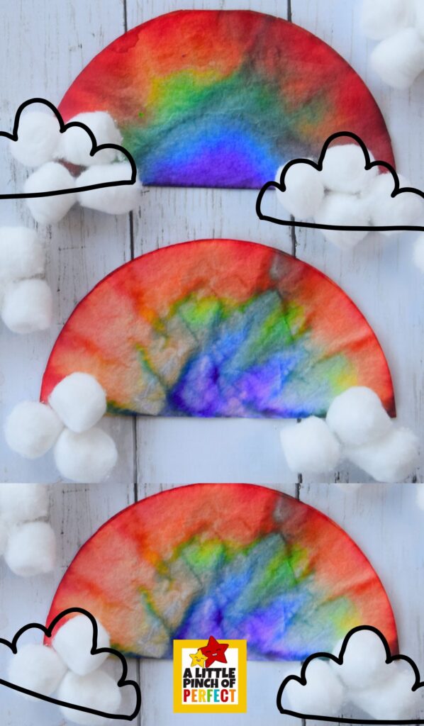 Magical Rainbow Coffee Filter Craft for Kids – Easy & Fun! - A Little ...