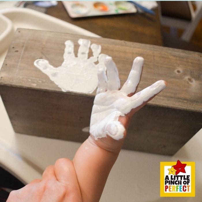 Handprint LOVE Wooden Box – A DIY Gift Kids Can Make for any Occasion ...