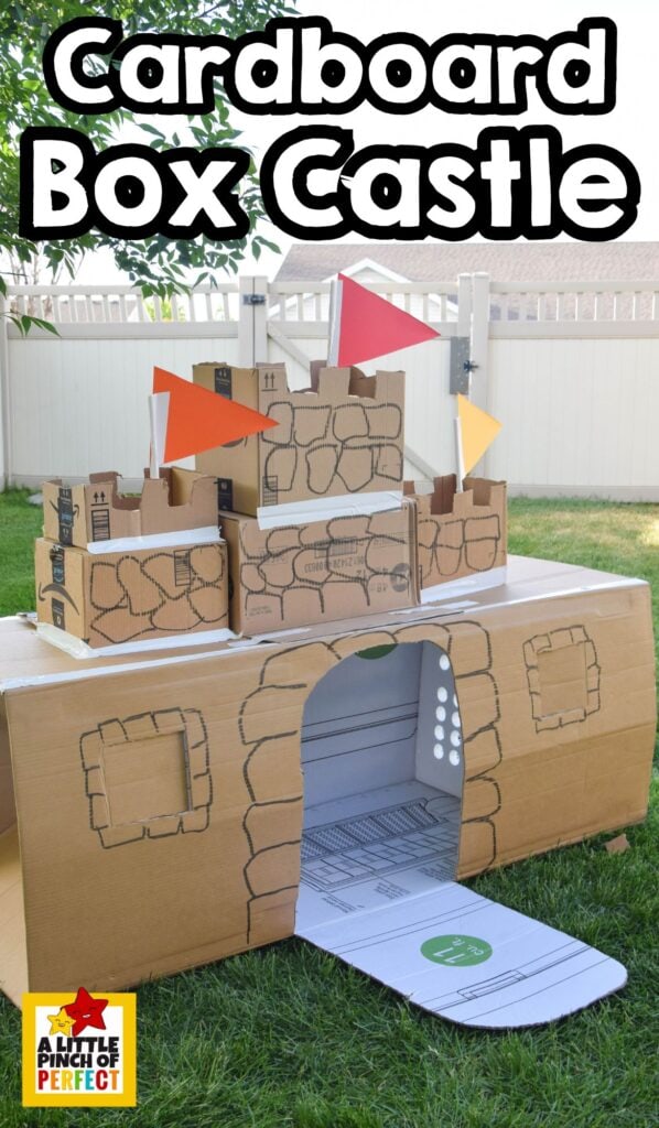 Cardboard Castle Project: Fun & Easy DIY for Kids Pretend Play - A ...